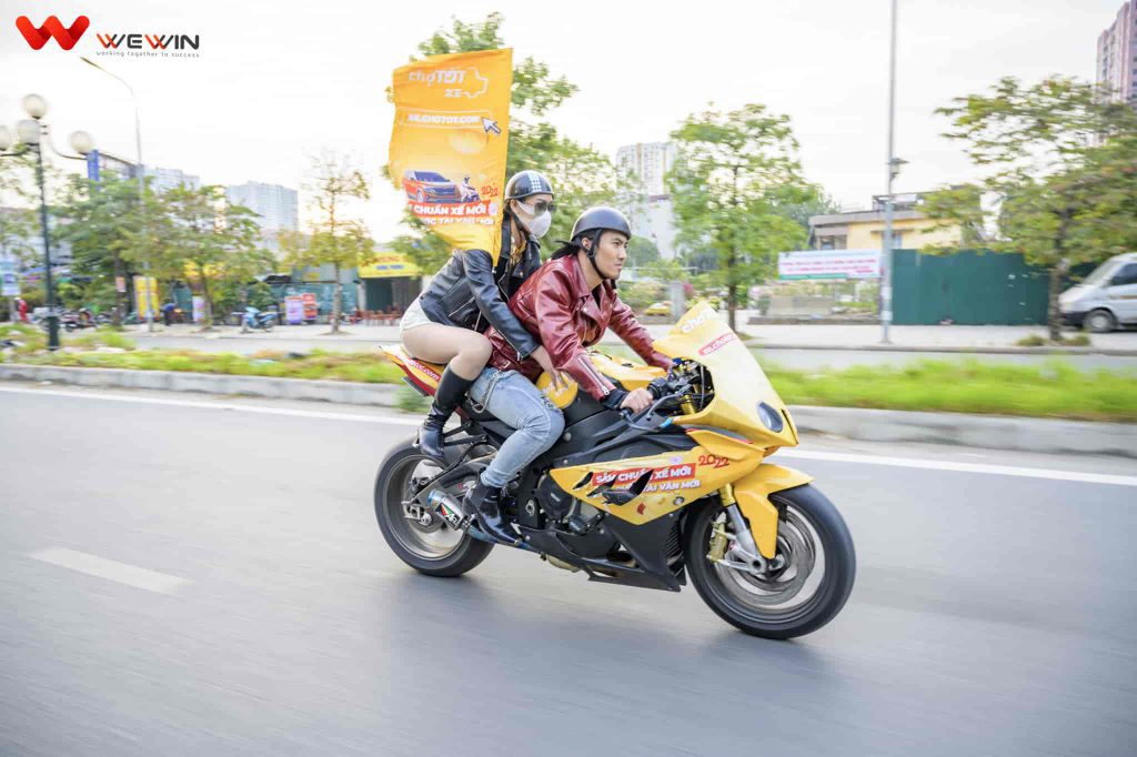 Dịch vụ quảng cáo Roadshow motor phân khối lớn - WeWin Media