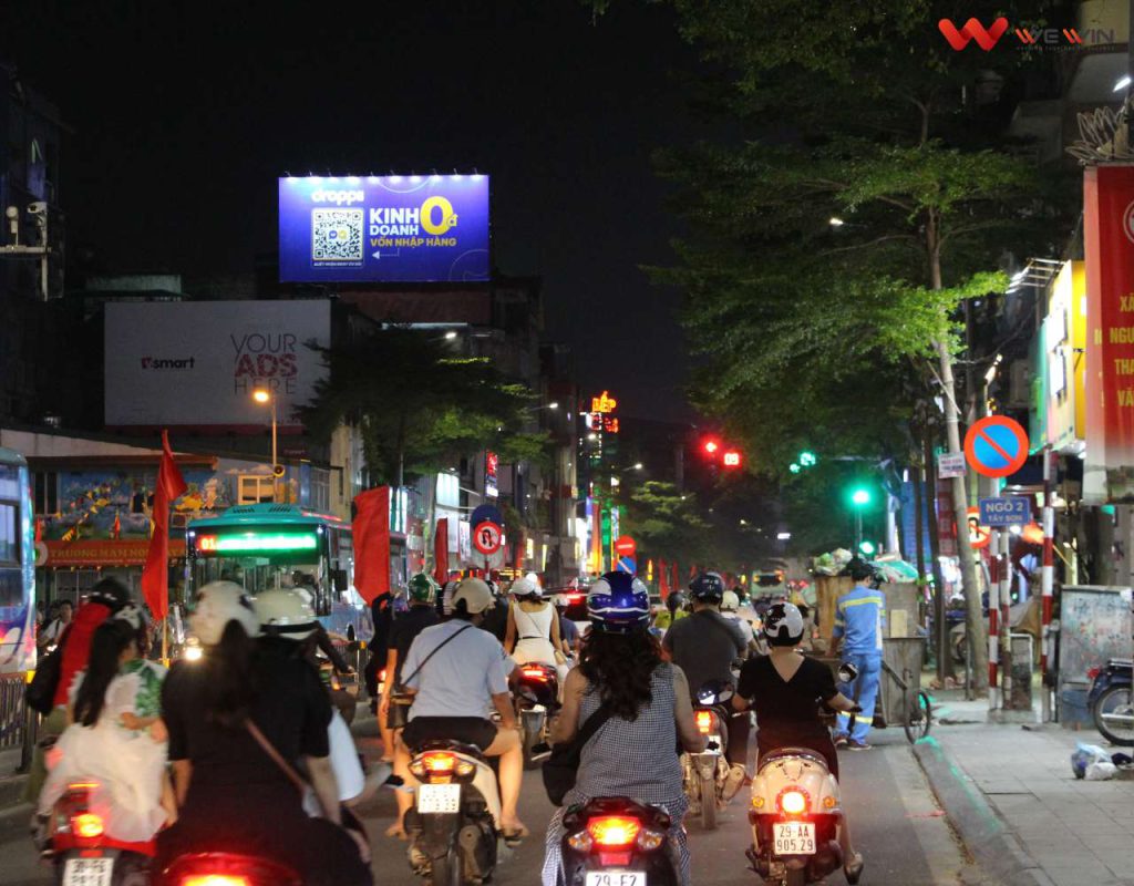 Dự án Billboard Droppii Hà Nội - WeWin Media
